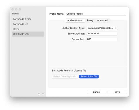 How To Configure The Barracuda Vpn Client For Macos Barracuda Campus