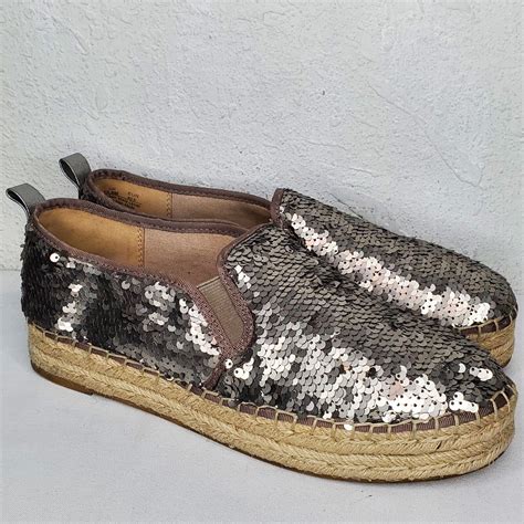 Sam Edelman Platform Espadrilles Womens Size 105 Met Gem