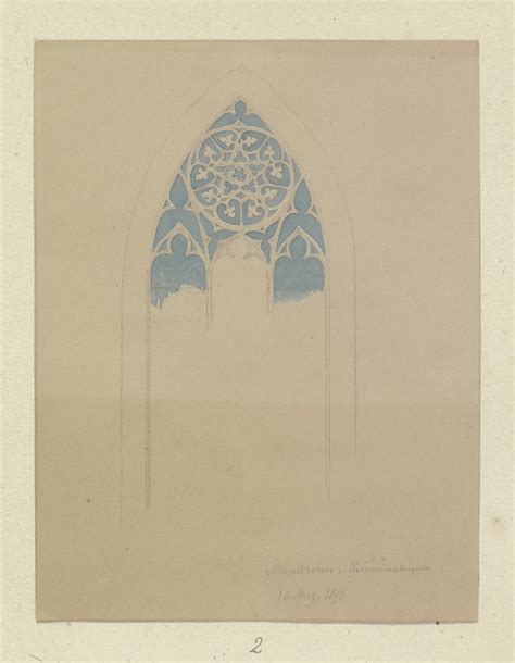 Maßwerkfenster der Brunnenkapelle des Klosters Maulbronn Digital