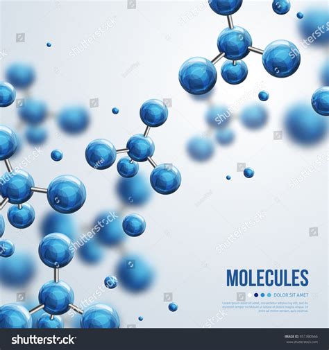 9513 3d Molecules Vector Design Science Abstract Background Molecular Structure Images Stock