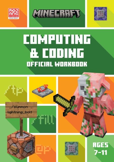 Minecraft Stem Computing And Coding Official Workbook Heath Educational Books