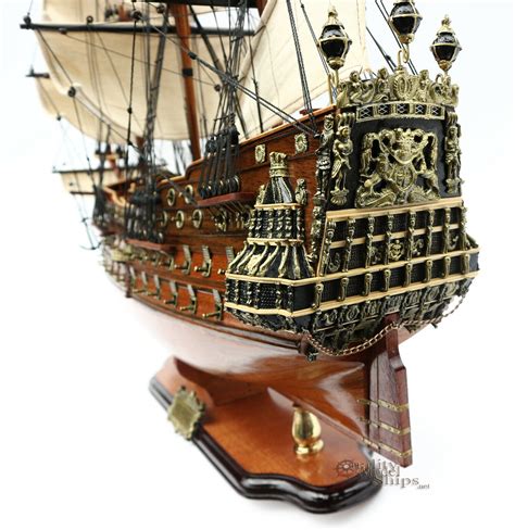 Hms Prince Tall Ship Assembled Built Wooden Model Ship Quality Model Ships