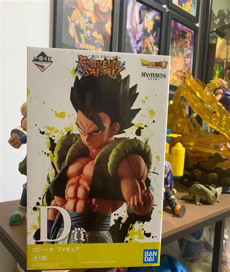 Dragonball Kuji Extreme Saiyan D Prize Gogeta Black Hobbies And Toys