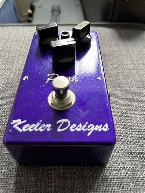 Keeler Designs Push Overdrive Purpleblue Final Reduction Reverb