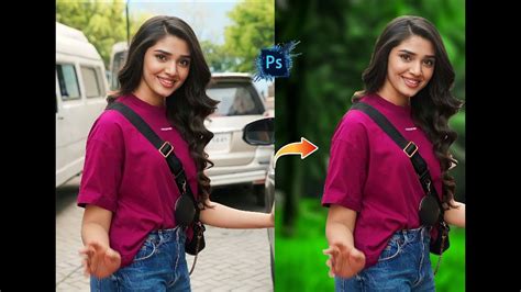 Photoshop Tutorial How To Change Background Using Channel Quicky Tool
