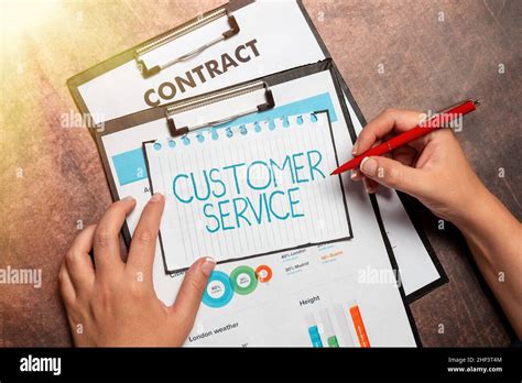 Text Caption Presenting Customer Service Business Showcase Process Of