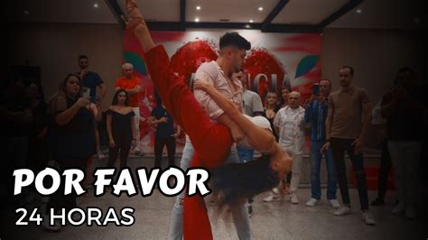 Cristian Y Gabriella Bachata 🎵 Por Favor 24 Horas Youtube Music