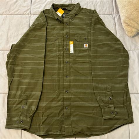 Carhartt Shirts Rugged Flex Relaxed Fit Midweight Flannel