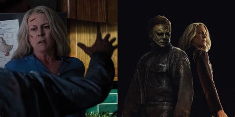 New Halloween Ends Photos Show Laurie Strode And Michael Myers Fight