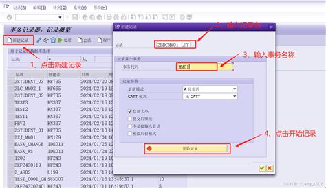 Bdc录屏创建与shdb录屏操作：abap程序动态字段替换与执行 Csdn博客