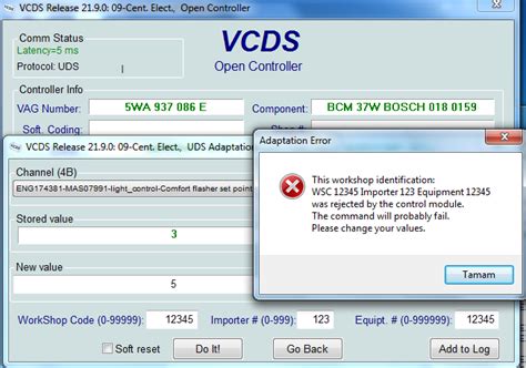 Security Access And Settings Change Error Ross Tech Forums