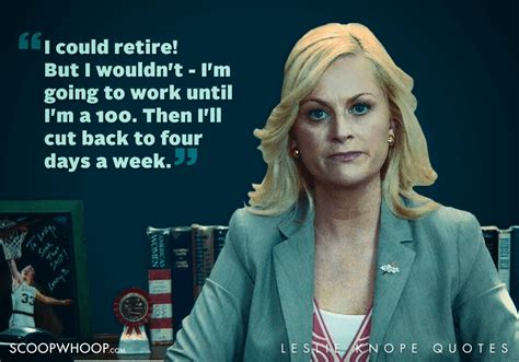22 Quirky Quotes By Parks And Recreations Leslie Knope That Are Oddly Inspiring