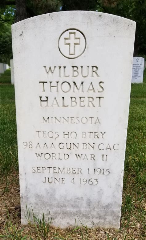 Wilbur Thomas Halbert 1915 1963 Find A Grave Memorial