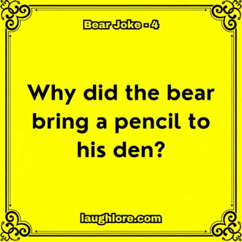 101 Bear Jokes