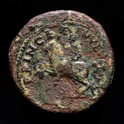 Roman Empire Domitian Ad 81 96 Æ Dupondius Rome Ad Catawiki