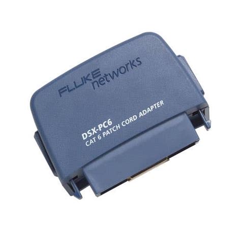 Fluke Networks Dsx Pc6 Single Patch Cord Adapter For Cat 6 Links