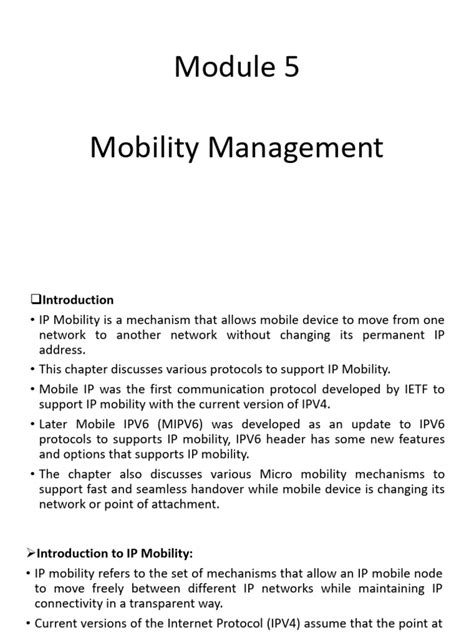 Mcmod 5 Pdf Internet Protocols I Pv6