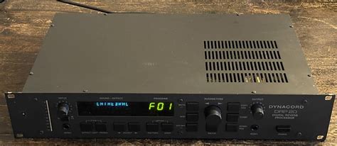 Dynacord Drp 20 Digital Reverb Processor Black Reverb Uk