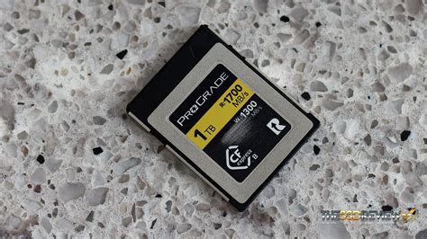 ProGrade Digital CFExpress Type B GOLD 2 0 Memory Card Review High