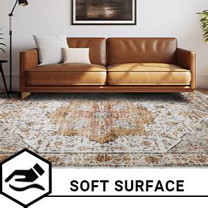 Amazon Roxstand 6x9 Rug Stain Resistant Washable Area Rugs With