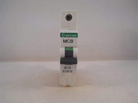 Crabtree Starbreaker MCB 16 Single Pole Breaker Type B 16A 61 B16