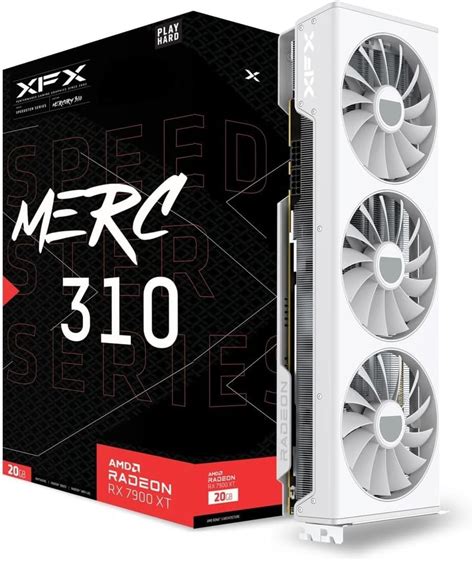 Xfx Speedster Merc310 Amd Radeon Rx 7900xt Gaming Graphics Card With 20gb Gddr6 Amd Rdna 3 Rx