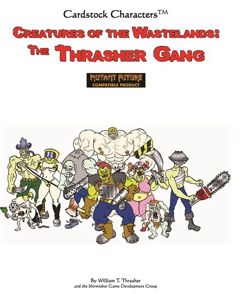 Sex Cult Of Cthulhu Cardstock Characters™ — Skirmisher Publishing Llc