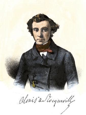 Literature Portrait Of Alexis De Tocqueville 1805 1859 French