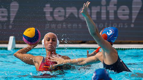 Waterpolo Liga Mundial Femenina Semifinal España Países Bajos