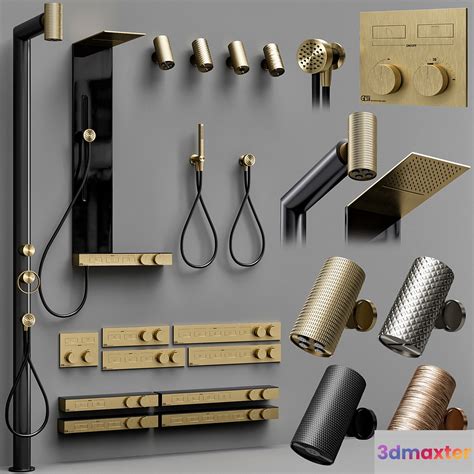 Gessi Hi Fi And Spotwater Faucet Collection 3dmaxter