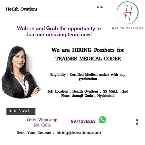 Freshers Ushealthcare Medicalcoder Jobs Hyderabadjobs Mohammed