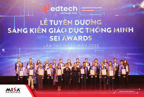 Misa Emis được Vinh Danh Sáng Kiến Giáo Dục Thông Minh Sei Awards 2023