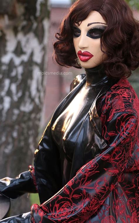 STYLE Masks Co Devote Frauen Gummipuppe Catsuit