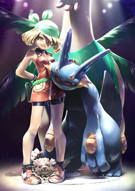 Tenshinhannnn May Pokemon Swampert Tropius Zigzagoon Nintendo Pokemon Pokemon Emerald