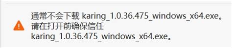 Karing被windows检测warning 搞七捻三 Linux Do