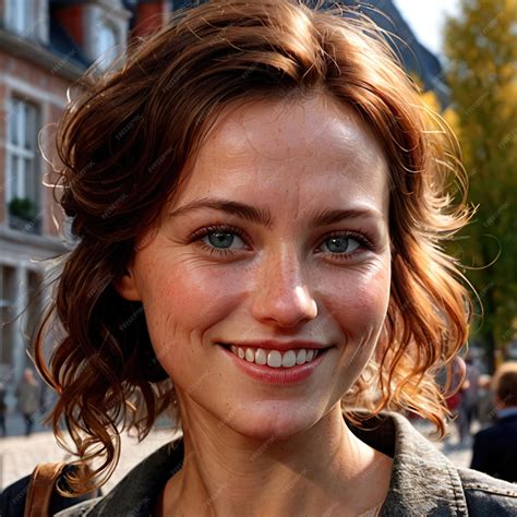 Premium Photo Belgian Woman From Belgium Typical National Citizen
