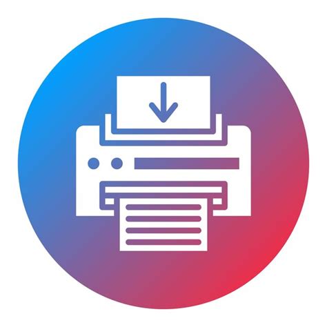 premium vector send to printer icon vector image can be used for printing