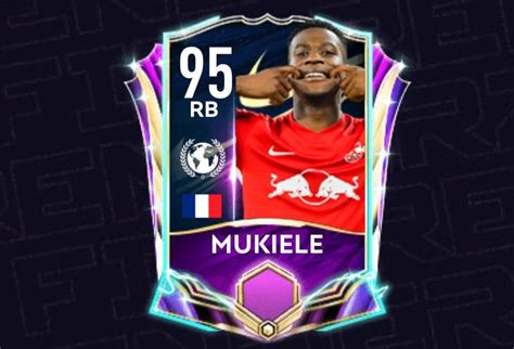 NORDI MUKIELE TOTS COMMUNITY FIFA MOBILE Fifa Card Fifa T O T S