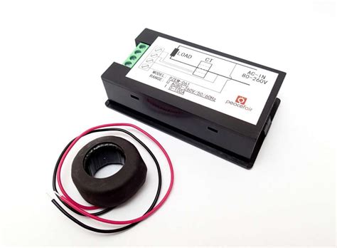 Ac Digital Lcd Volt Watt Energy Meter A With Ct
