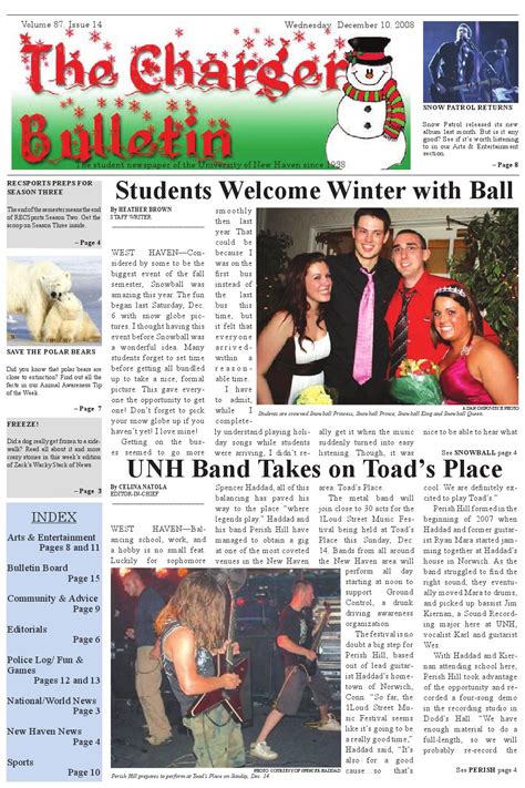 Dec 10 2008 By The Charger Bulletin Issuu