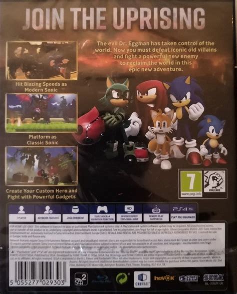 Sonic Forces Episode Shadow Box Shot For Playstation 4 Gamefaqs
