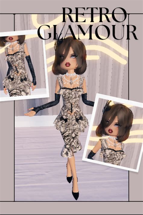 Retro Glamour In 2024 Dress To Impress Glamour Outfit Demure Dress