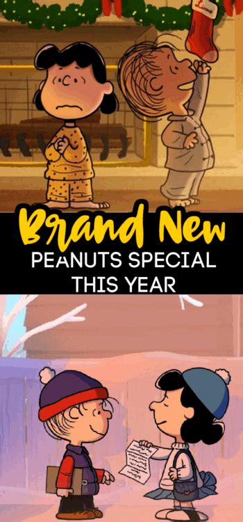 There Is A Brand New Peanuts Special Coming Out For New Years And My