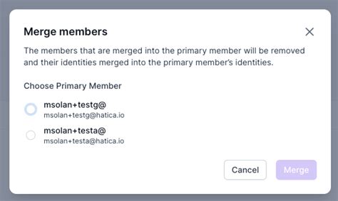 Merge Members Hatica
