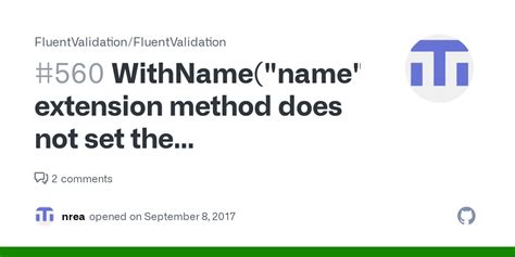 Withnamename Extension Method Does Not Set The Propertyname Value