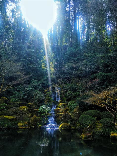 Portland Japanese Garden [oc] [1440 X 2560] R Earthporn