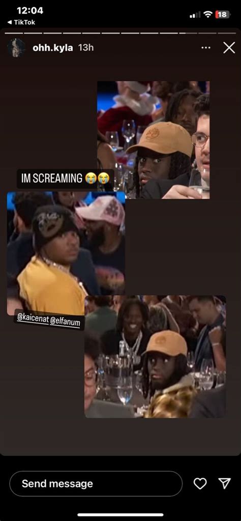 Fanum And Kai Cenat Side Eyeing Streamys Really Funny Just For Laughs