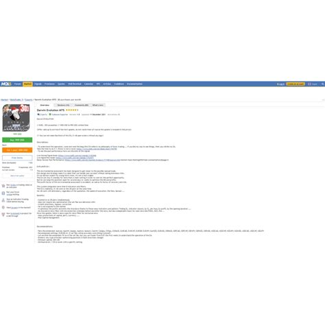 Jual Darwin Evolution Mt5 Ea Mt4 Shopee Indonesia