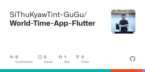 Github Sithukyawtint Gugu World Time App Flutter