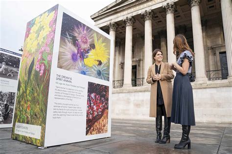 Princess Eugenie Steps Out To Support Anti Slavery Art Exhibit